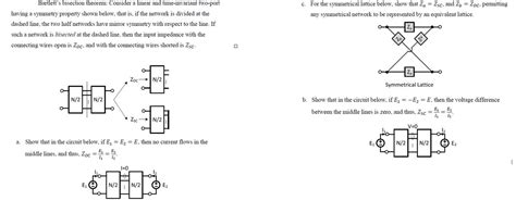 solved bartlett s bisection theorem consider a linear and