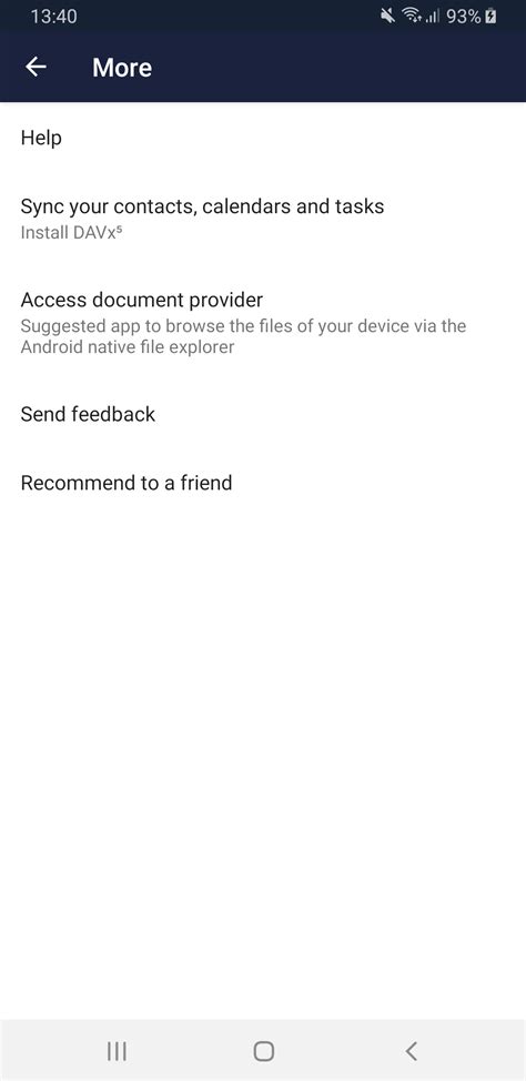 Feature Request Add Suggested App To Access Document Provider · Issue 4028 · Owncloudandroid