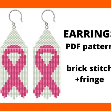 Beaded Awareness Ribbon Pattern Etsy
