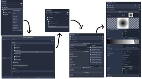 Custom Gradient Texture Godot Asset Library