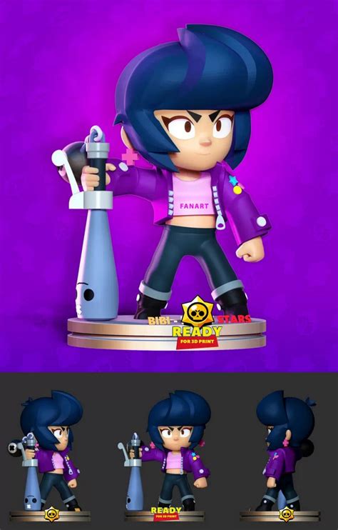 Bibi Brawl Stars Free High Quality Models