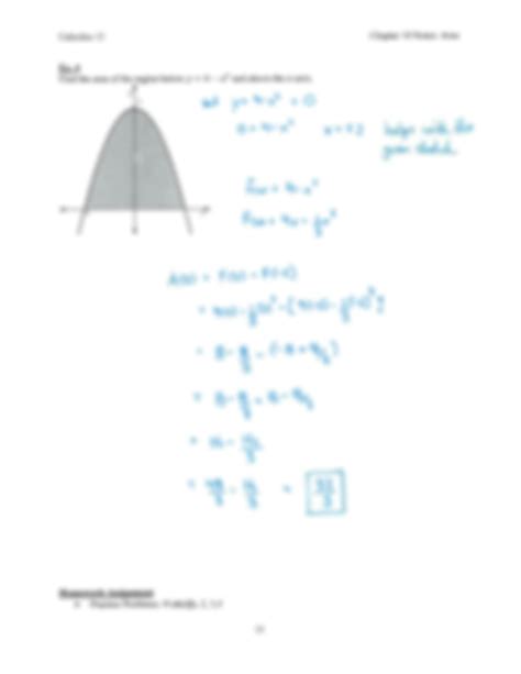 SOLUTION Area Under A Curve With Solved Example Notes Calculus Studypool