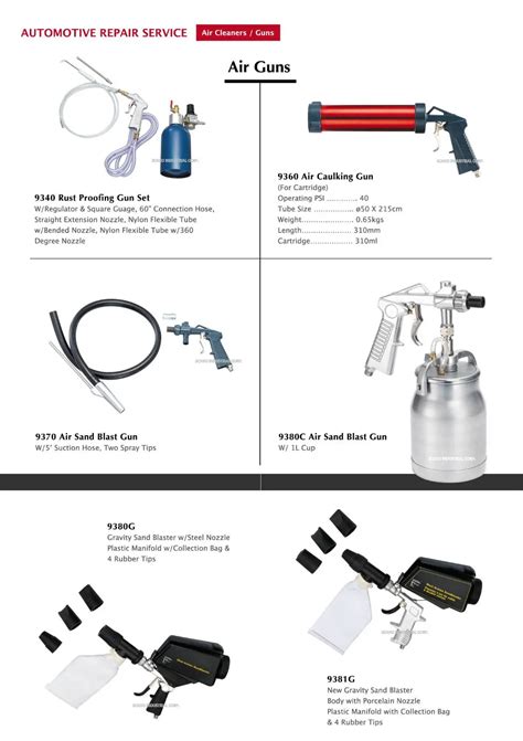 9350 Professional Rust Proofing Gun Effective Protection