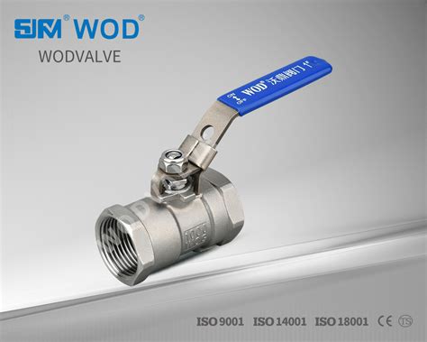 Threaded Single 1PC Reduce Bore Ball Valve China Ball Valve And