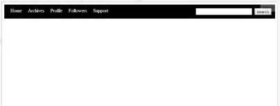 Menu Bar With Html Css Stack Overflow