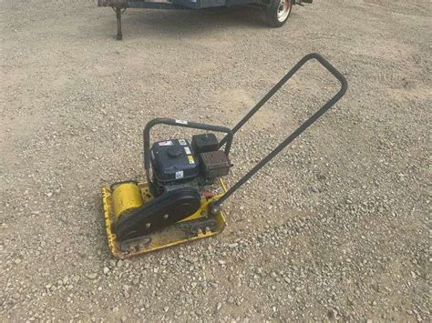 Wacker Plate Compactor Project Lee Real Estate And Auction Service