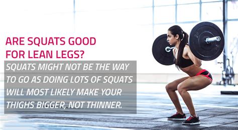 Do Squats Make Your Legs Bigger Or Smaller Rachael Attard Lean Legs Expert