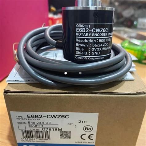 Jual Rotary Encoder Omron E6b2 Cwz6c 500p R Original Shopee Indonesia