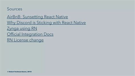 Integrating React Native Into Existing Applications Ppt