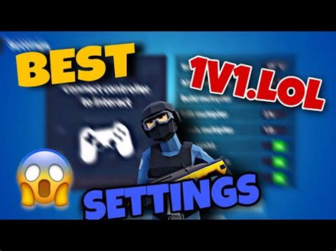 The BEST Setting And BINDS For V LOL Controller AIMBOT Peice Control In My Head