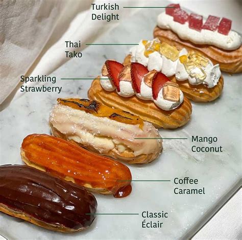 에클레르 프랑스 디저트