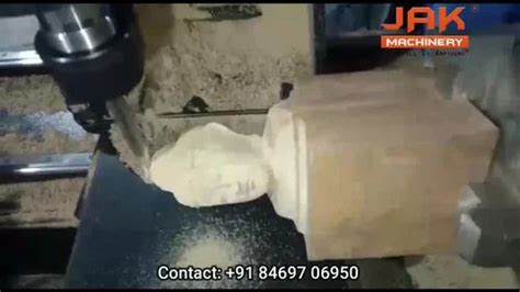 Jak Machinery CNC Wood Turning Axis Carving Model Name Number CWM At Rs Piece In