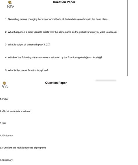 Github Overthinker Question Paper Generator