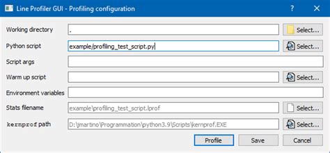 Github Noddlineprofilergui A Qt Gui To Run And Display Line By Line