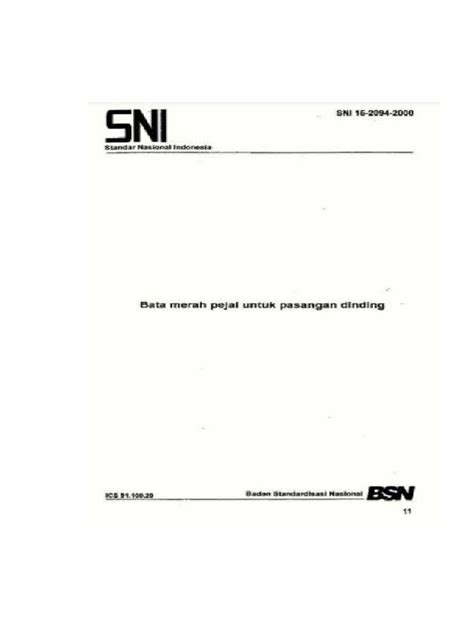 Sni 15 2094 2000 Bata Merah Pdf