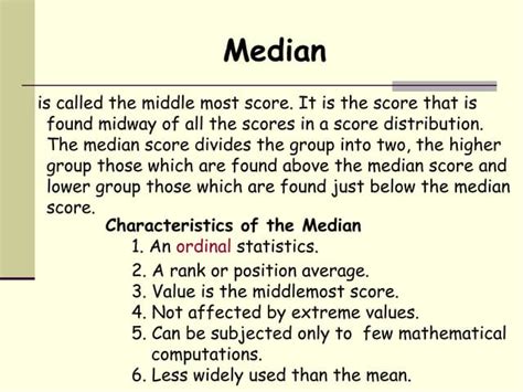 Mean Median Mode And Range Ppt Pptx