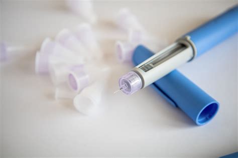 Foto De Caneta De Injeção De Insulina Ou Caneta De Cartucho De Insulina