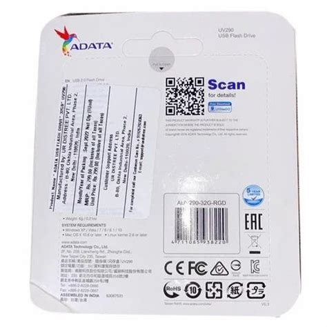 Adata GB USB Flash Drive At Rs Piece Metal USB Flash Drive In Jaipur ID