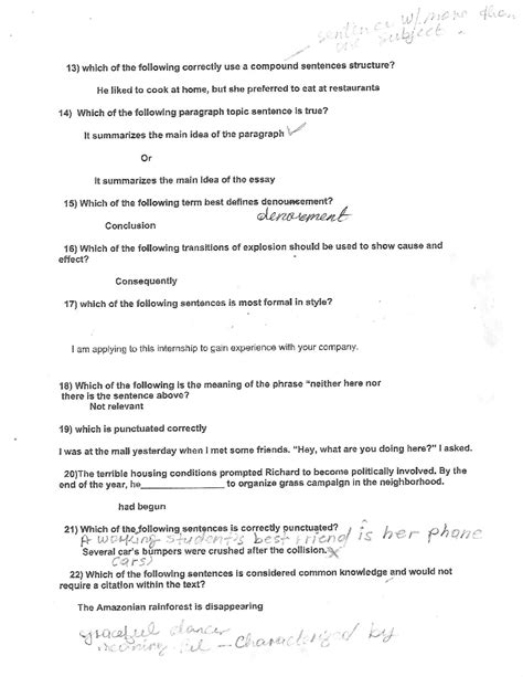 ATI TEAS ENGLISH ATI TEAS ENGLISH Exams English Literature Docsity