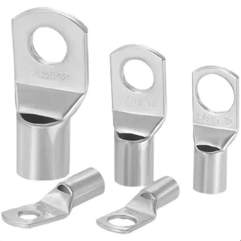 Sc Cable Lug Copper Ground Lugs Terminal Hole Copper Terminal Cable Terminal And Cable Lug