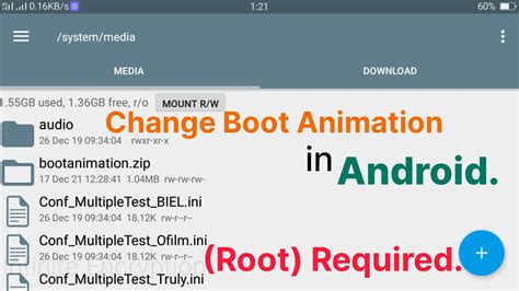 How To Change Boot Animation In Android Root Required Infinite Encryption YouTube