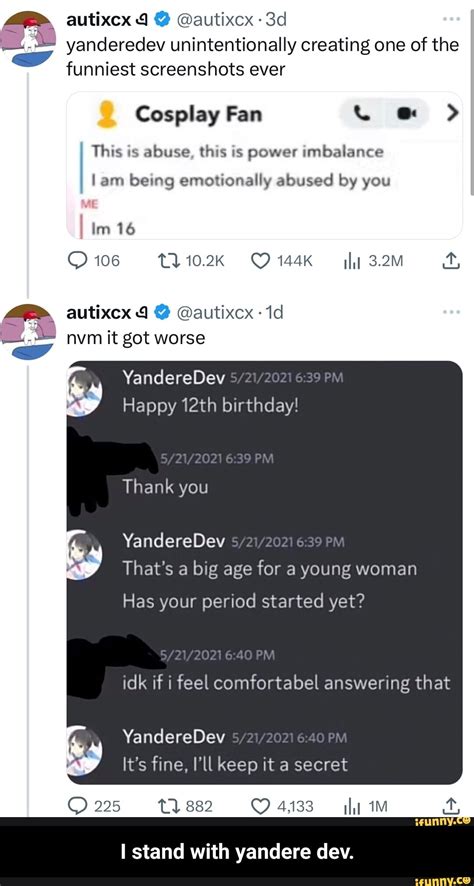 Autixcx 4 Autixcx Yanderedev Unintentionally Creating One Of The