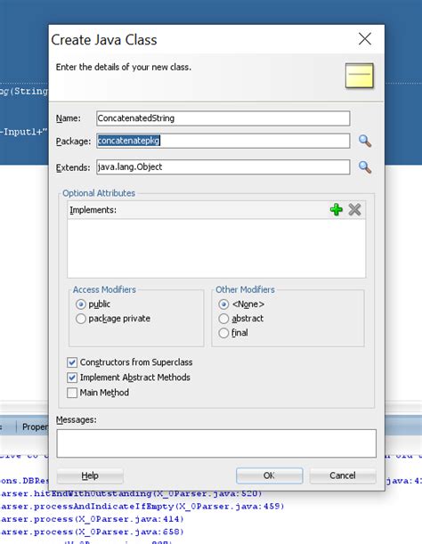 Creating Jar File Using Jdeveloper 12c