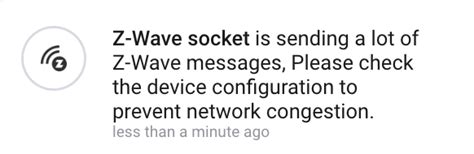 Common Z Wave Error Messages Homey Support