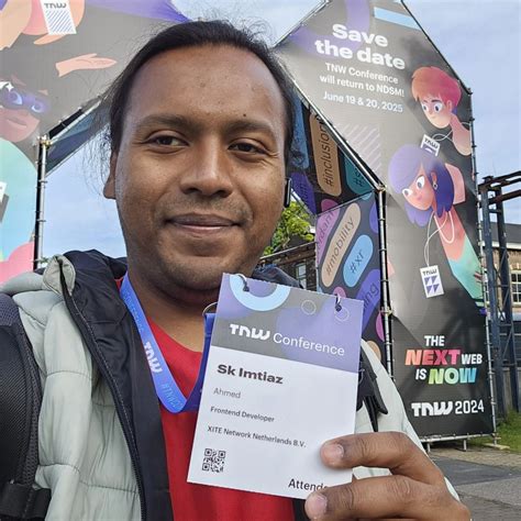 Sk Imtiaz Ahmed On Linkedin Tnwconference Tech Business