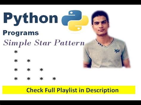 Right Angle Star Pattern Python Programming Complete Logic Youtube