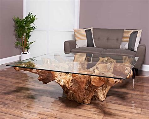 Teak Root Coffee Table 130cm 130cm X 130cm
