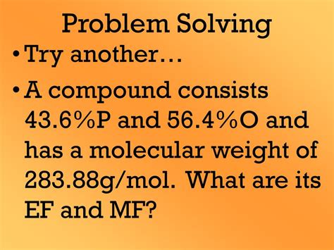 PPT Empirical Formulas And Molecular Formulas PowerPoint Presentation ID