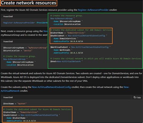 The Script From Complete Powershell Script Section Is Not Working · Issue 63688 · Microsoftdocs