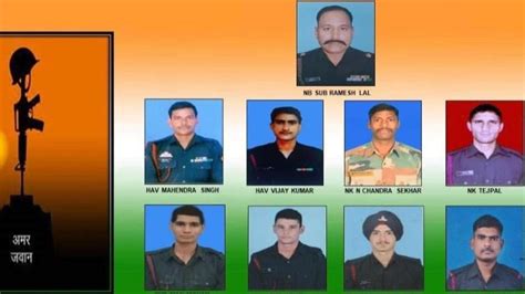 Northern Army Chief Goc 14 Corps Pay Tributes To 9 Jawans Killed In