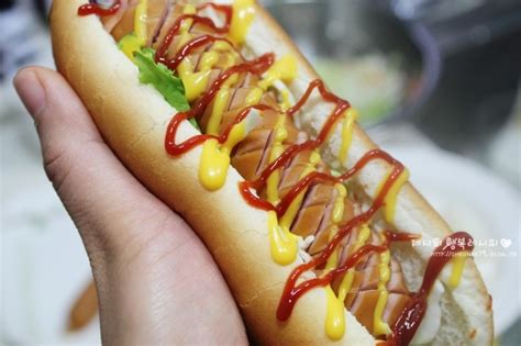 핫도그 샌드위치