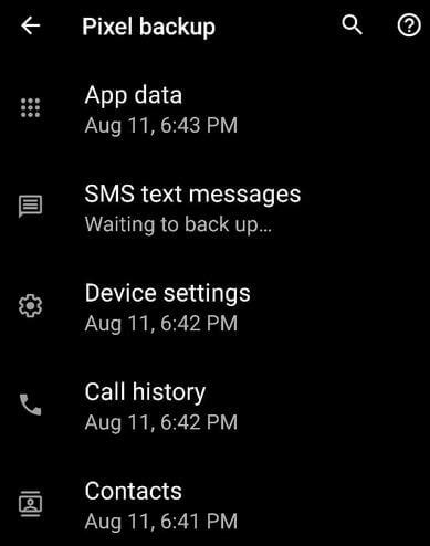How To Backup And Restore Data On Google Pixel Pixel XL