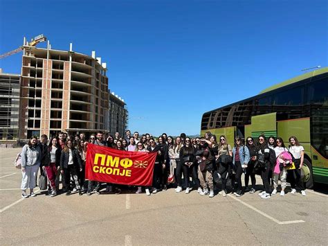 Здружение на млади хемичари Во периодот од 28 04 02 05 2024г студентите од ПМФ Скопје имаа