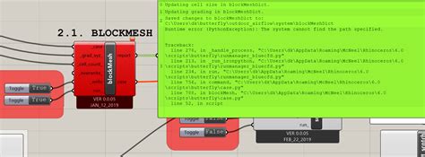 Blockmesh Component Error Issue Ladybug Tools Butterfly GitHub