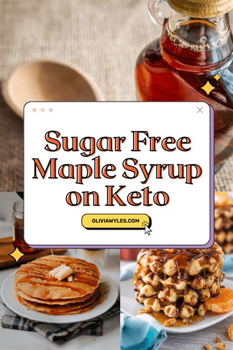 Zero Sugar Keto Maple Syrup Recipe