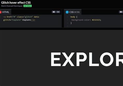 CSS Glitch Effects Code Examples WebTopic