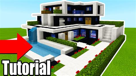 Minecraft Modern House Tutorial