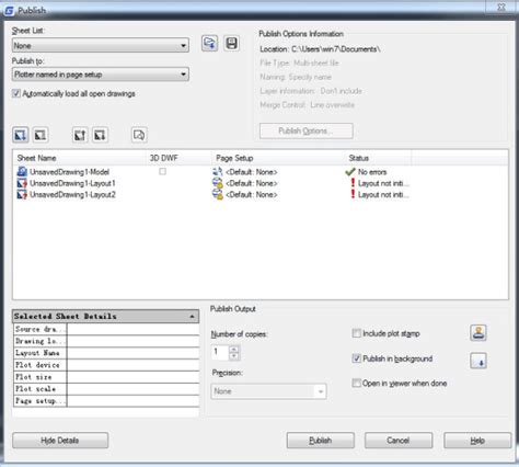 Publish In Cad— The Simplest Batch Print Function Gstarcad