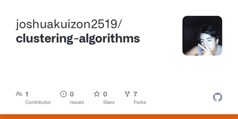 Github Joshuakuizon Clustering Algorithms
