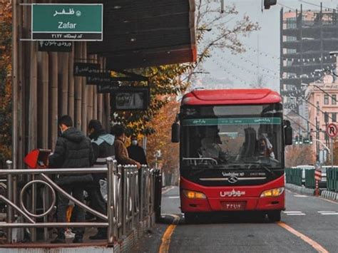 نقشه بی آر تی تهران ‌ راهنمای مسیرها و ایستگاه های اتوبوس تهران مبله