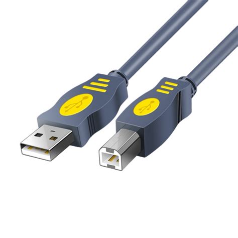 Usb20 To Type B Male Cable Highly Speed Usb Printer Cable With Ferrite