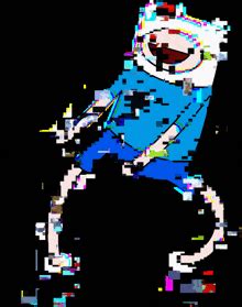 Pibby Finn Fnf Sticker Pibby Finn Fnf Pibby Découvrir Et Partager