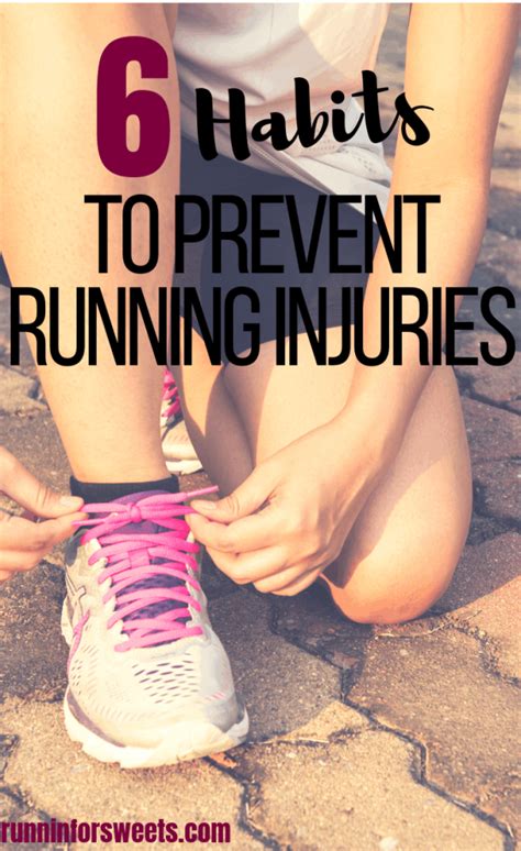Habits For Runners To Prevent Running Injuries Runnin For Sweets