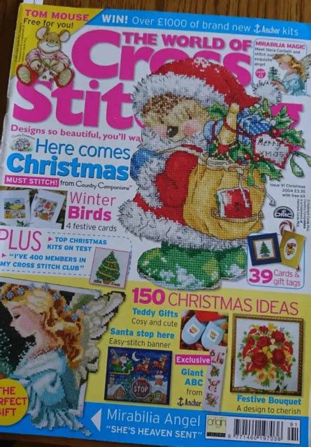 World Of Cross Stitching Magazine Issue Number 91 276 Picclick Ca