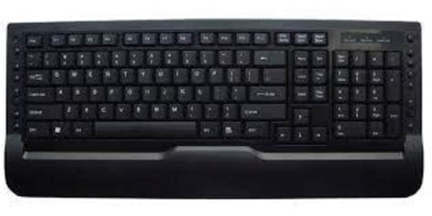 Qwerty Layout Portable Compatible Abs Plastic Wired Keyboard Abs Material 17x5 7x1 Inch