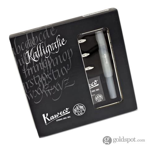 Kaweco Calligraphy Set Frosted Coconut Nib Sizes 1 1 1 5 1 9 2